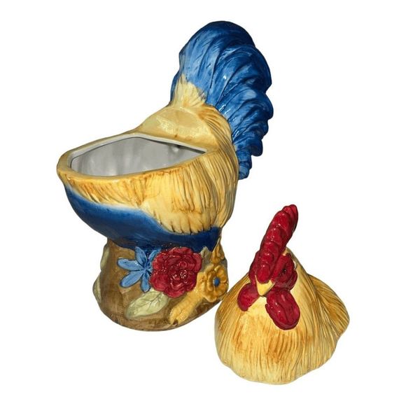 Cracker Barrel | Kitchen | Crackerbarrel Ceramic Rooster Cookie Jar ...